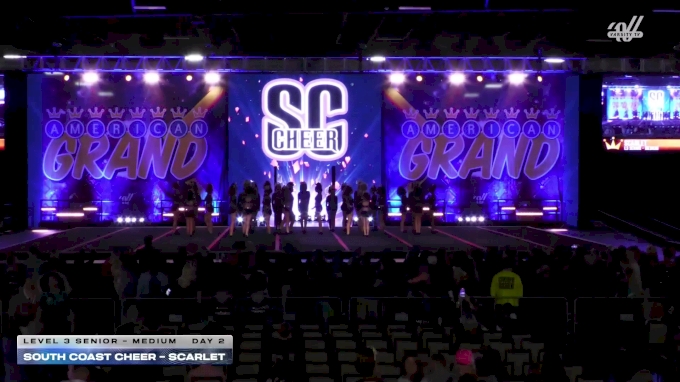 South Coast Cheer - Scarlet [2025 L3 Senior - Medium Day 2] 2025 The ...