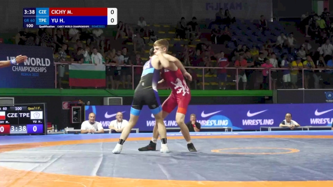 60 kg Qualif. - Martin Cichy, Czech Republic vs Han Yu, Taiwan