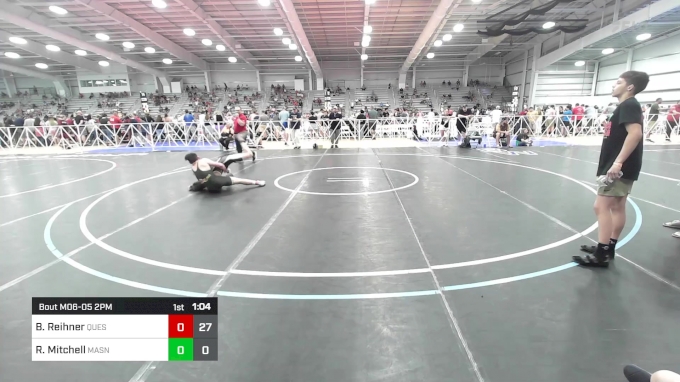 138 lbs Rr Rnd 2 - Blake Reihner, Quest School Of Wrestling Gold vs ...