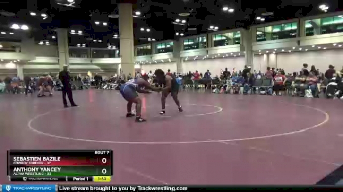 285 lbs Champ Round 1 (16 Team) - Anthony Yancey, Alpha Wrestling vs ...