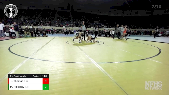 5A - 120 lbs 3rd Place Match - Jolee Thomas, PLAINVIEW vs Madison ...