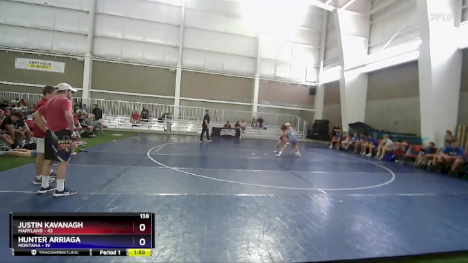 138 lbs Placement Matches (8 Team) - Justin Kavanagh, Maryland vs ...