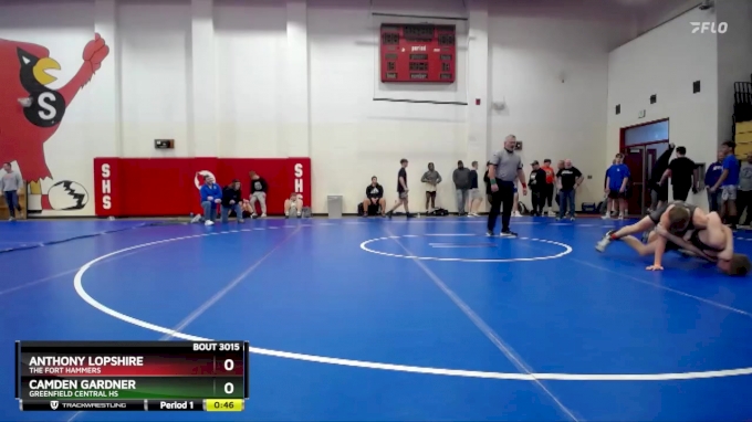 150 lbs Champ. Round 1 - Anthony Lopshire, The Fort Hammers vs Camden ...