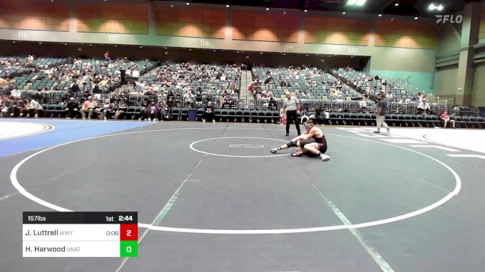 157 lbs Round Of 64 - Jayden Luttrell, Western Wyoming vs Hunter ...
