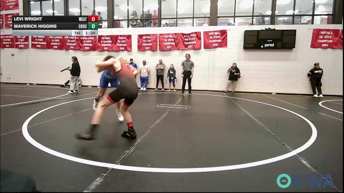 73 lbs Final - Levi Wright, Weatherford Youth Wrestling vs Maverick ...