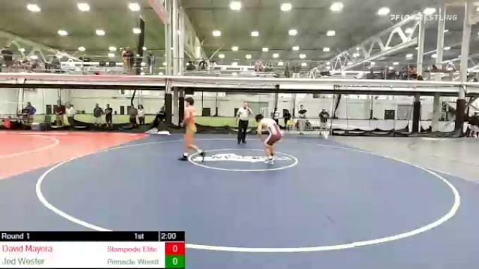 160 lbs Rr Rnd 1 - David Mayora, Stampede Elite vs Jed Wester, Pinnacle ...