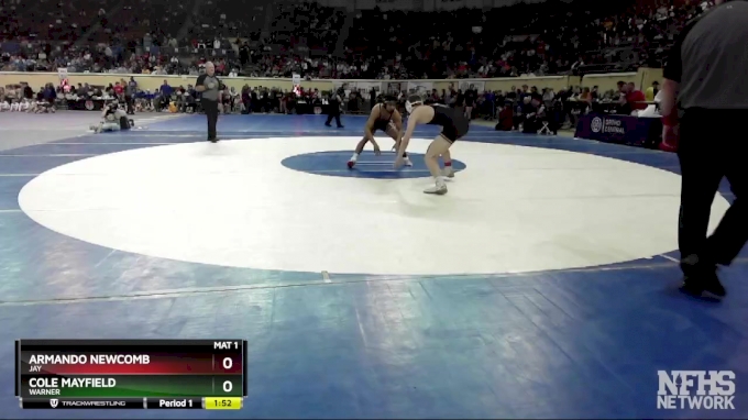 3A-150 lbs Semifinal - Armando Newcomb, Jay vs Cole Mayfield, Warner