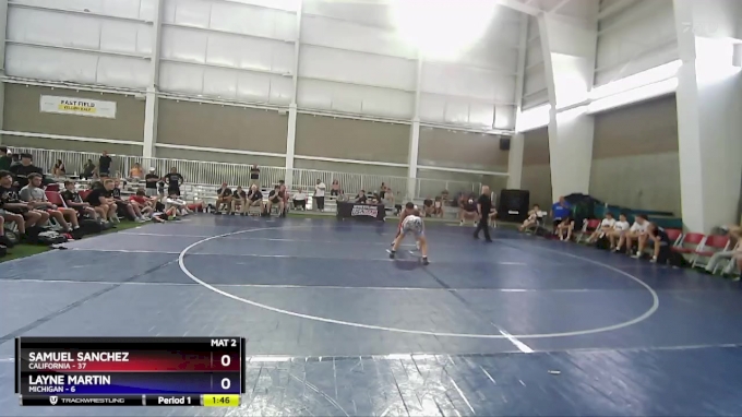 106 lbs Semis & 1st Wrestleback (8 Team) - Samuel Sanchez, California ...