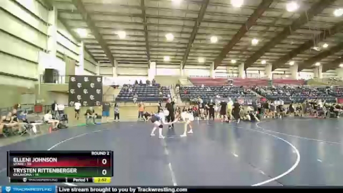 150 lbs Round 2 (10 Team) - Elleni Johnson, UTAH1 vs Trysten ...