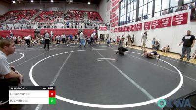 61 lbs Round Of 16 - Laython Eichman, Elgin Wrestling vs Kamdyn Smith ...