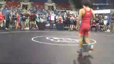113 lbs Round Of 32 - Jackson Heaston, Indiana vs Nathan Desmond ...