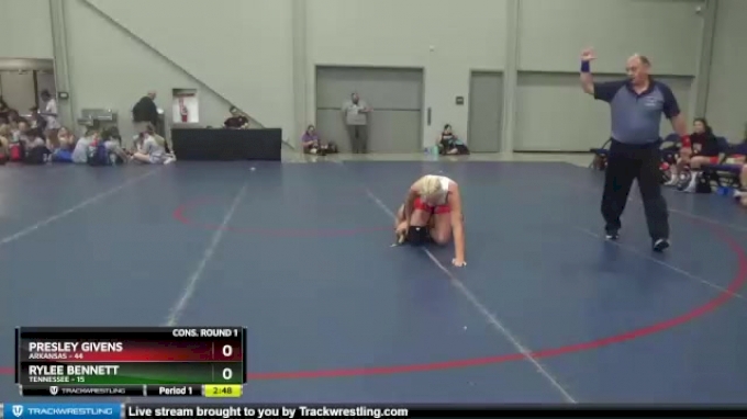 138 lbs Semis & 1st Wrestleback (8 Team) - Presley Givens, Arkansas vs ...