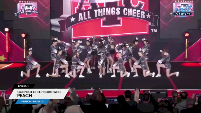 Connect Cheer Northwest - Peach [2024 L1 Youth - C 1] 2024 ATC Bellevue ...