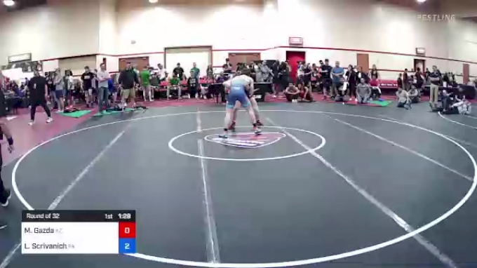 80 lbs Round Of 32 - Matthew Gazda, Arizona vs Liam Scrivanich ...