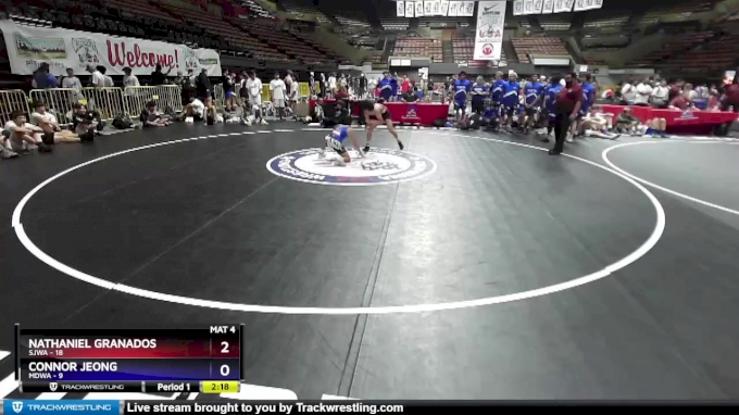 106 lbs Placement Matches (16 Team) - Nathaniel Granados, SJWA vs ...