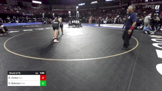 106 lbs Round Of 16 - Rocklin Zinkin, Buchanan (CS) vs Devin Bobzien ...