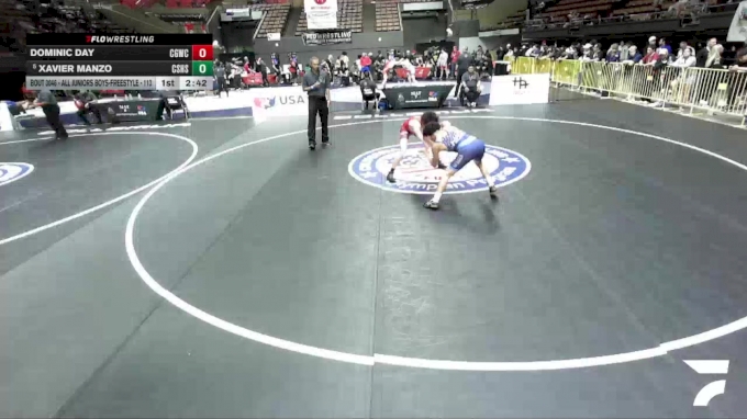 Cons. Round 5 - Dominic Day, California Gladiators Wrestling Club vs ...