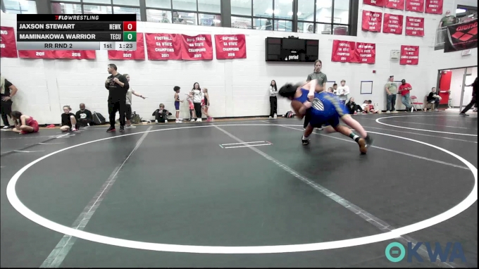 131 lbs Rr Rnd 2 - Jaxson Stewart, Newkirk Takedown Club vs MaminaKowa ...