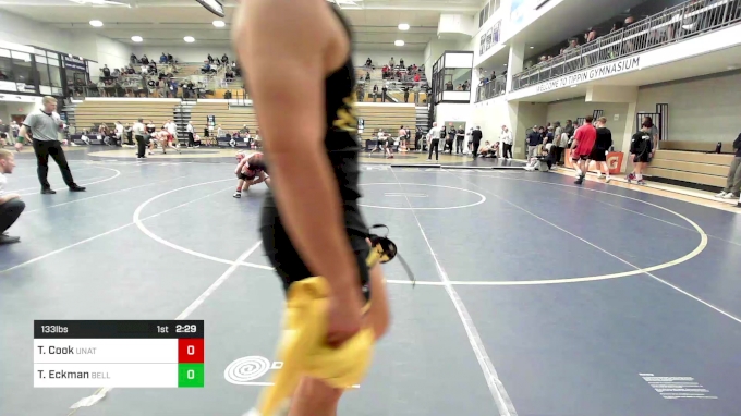 133 lbs Consi Of 4 - Tyson Cook, Unattached- UPJ vs Trayce Eckman ...