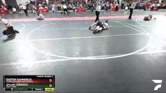 125 lbs Champ. Round 2 - Easton Kammerud, Sarbacker Wrestling Academy ...