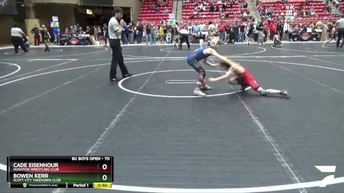 70 lbs 5th Place Match - Bowen Kerr, Scott City Takedown Club vs Cade ...
