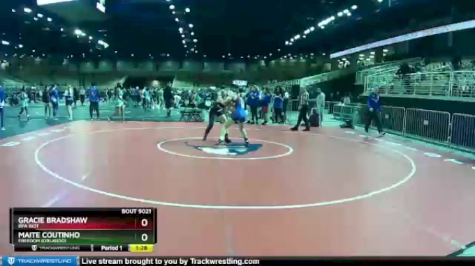 100 lbs Quarterfinal - Gracie Bradshaw, RPA RIOT vs Maite Coutinho ...