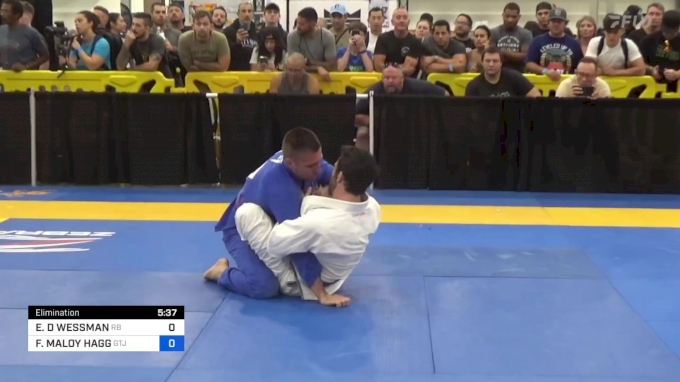 EVAN D WESSMAN vs FRANCISCO MALOY HAGG 2023 World Master IBJJF Jiu ...