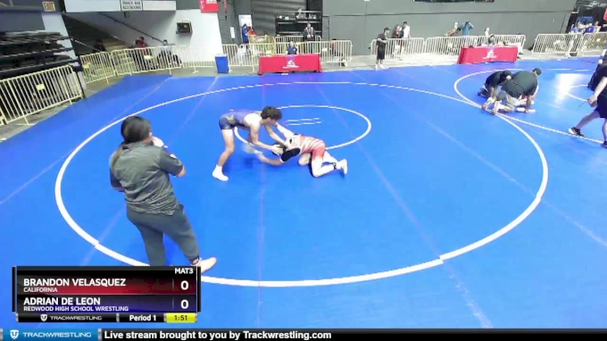 152 lbs Cons. Round 6 - Brandon Velasquez, California vs Adrian De Leon ...