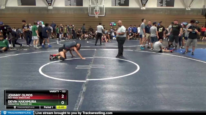 122 lbs Cons. Round 1 - Devin Nakamura, Creighton Trained WC vs Johnny ...