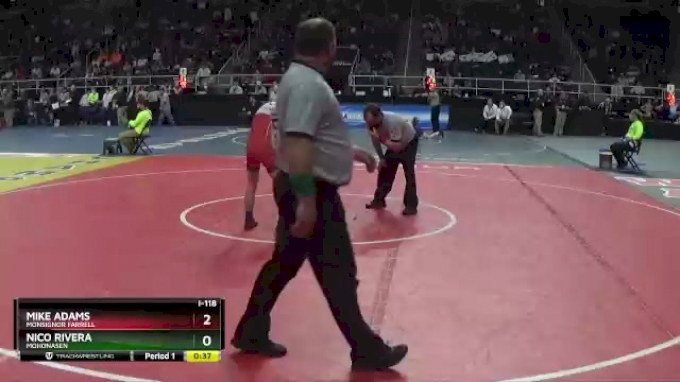 I-118 lbs Cons. Round 4 - Nico Rivera, Mohonasen vs Mike Adams ...