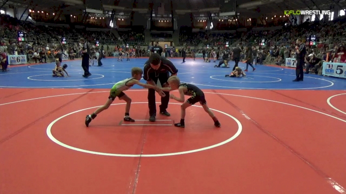 46 lbs Round Of 32 - Jace Hebert, Poteau Youth Wrestling vs Judah ...