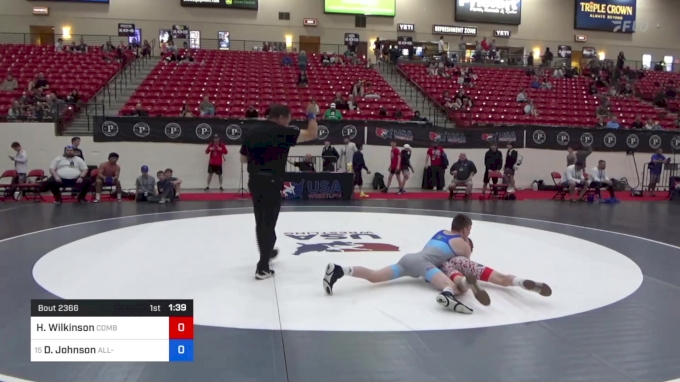 48 kg Cons 16 #2 - Hunter Wilkinson, Combat W.C. School Of Wrestling vs ...