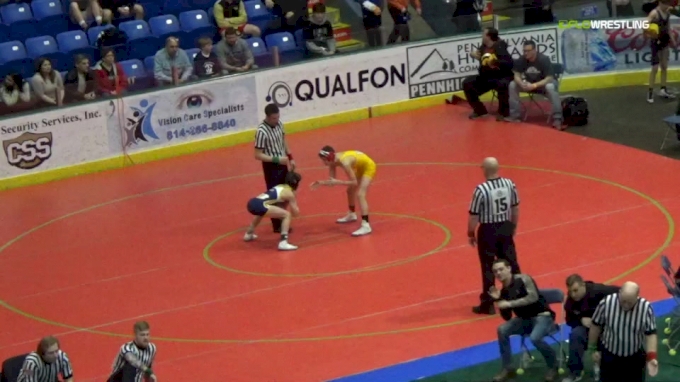 97 lbs Quarterfinal - Ty Watters, West Allegheny vs Tyler Kasak ...