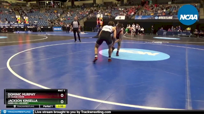 197 lbs Cons. Semi - Jackson Kinsella, Nebraska-Kearney vs Dominic ...