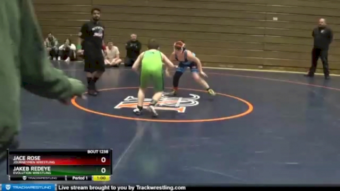 112 lbs Round 3 - Jace Rose, Journeymen Wrestling vs Jakeb Redeye ...