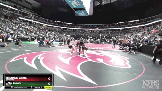 150-4A Champ. Round 1 - Jake Glade, Mead vs Brennen White, Loveland