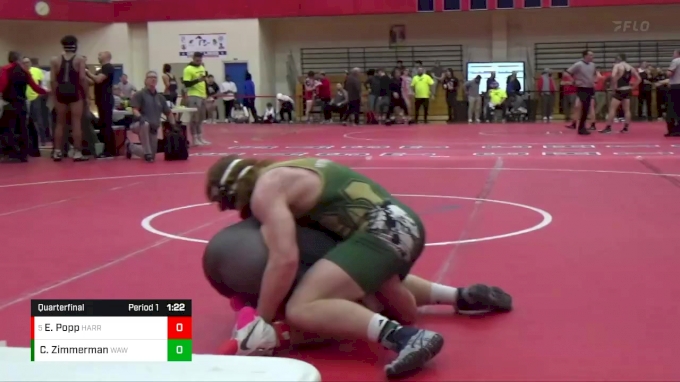 182 lbs Quarterfinal - Ethan Popp, Harrison (West Lafayette) vs Cameron ...