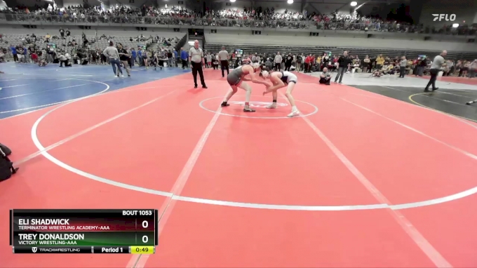 125 lbs Cons. Round 4 - Trey Donaldson, Victory Wrestling-AAA vs Eli ...