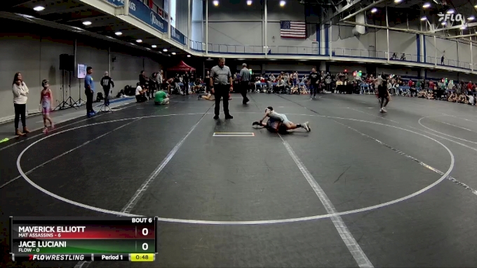 52 lbs Round 2 (10 Team) - Maverick Elliott, Mat Assassins vs Jace ...