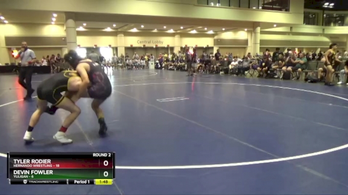 132 lbs Round 2 (10 Team) - Devin Fowler, Yuligan vs Tyler Rodier ...