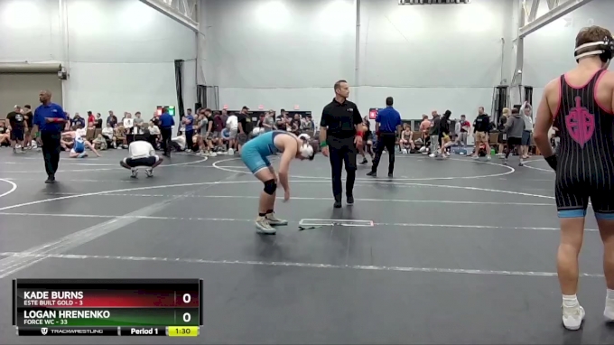 144 lbs Round 6 (8 Team) - Kade Burns, Este Built Gold vs Logan ...