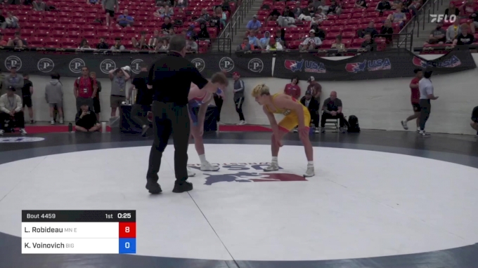 70 kg Cons Semis - Landon Robideau, MN Elite Wrestling Club vs Kael ...