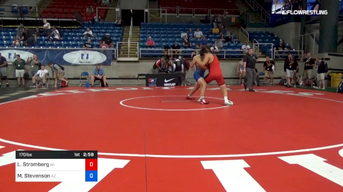 170 lbs Rnd Of 32 - Luke Stromberg, Wisconsin vs Matthew Stevenson, Arizona