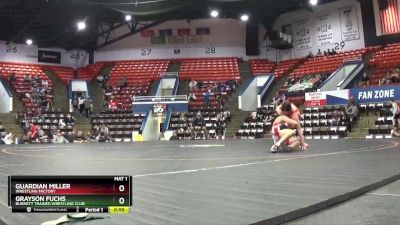 105 lbs 1st Place Match - Grayson Fuchs, Burnett Trained Wrestling Club ...
