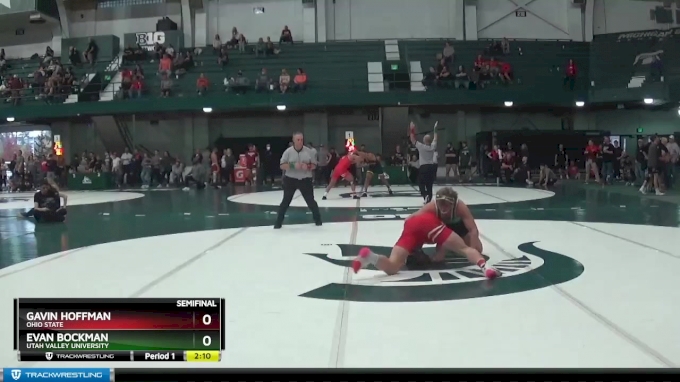 197 lbs Semifinal - Gavin Hoffman, Ohio State vs Evan Bockman, Utah ...