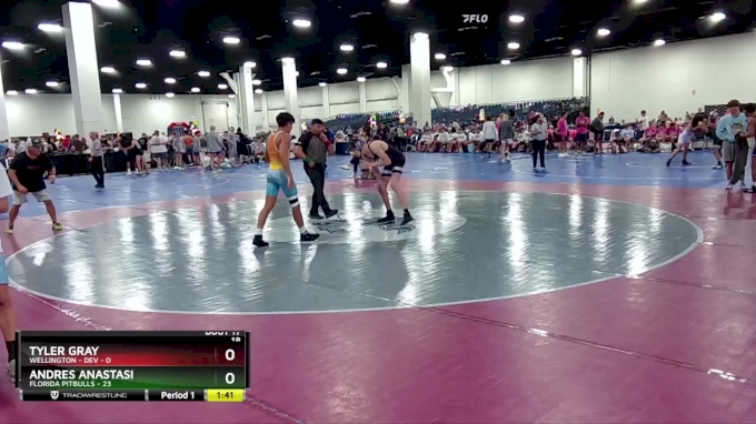 132 lbs Round 3 (16 Team) - Andres Anastasi, Florida Pitbulls vs Tyler ...