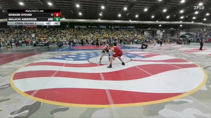160 lbs Cons. Round 2 - Edward Stover, Tatanka Tuff vs Malachi Anderson ...