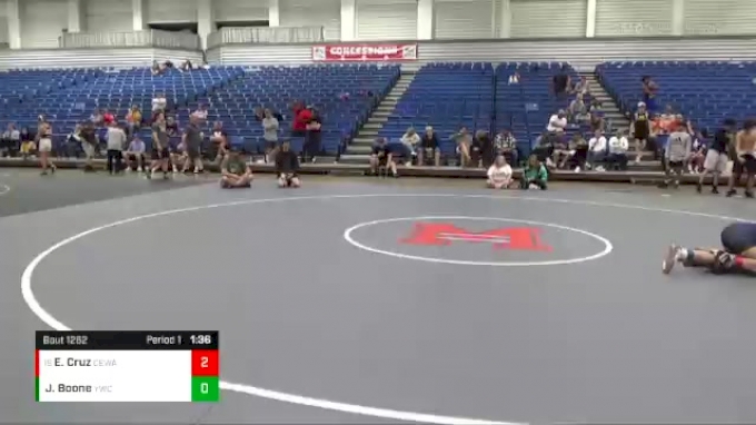 135 lbs Cons. Round 5 - Evan Cruz, Region Wrestling Academy vs Justin ...