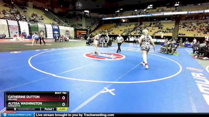 235 Class 2 lbs 1st Place Match - Alyssa Washington, Marquette vs ...