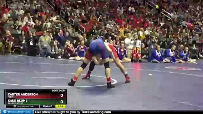 2A-113 lbs 1st Place Match - Kade Blume, Roland-Story vs Carter ...